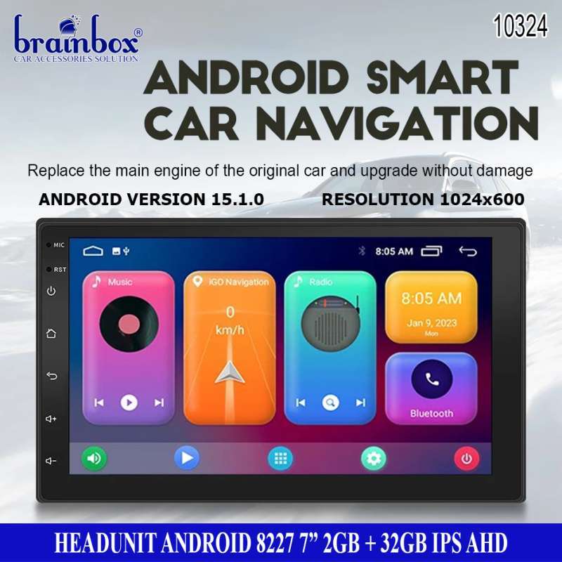 Jual Head Unit Android 7inch 2gb + 32gb Tv Tape Mobil Headunit Di ...