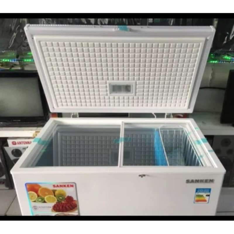 Jual Chest Freezer Box Sanken 300 Liter Srf-350c Di Seller Andre Jaya ...