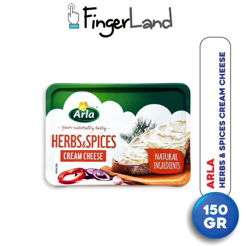 Jual Arla Cream Cheese Herbs And Spices 150 Gr Bumbu Dan Rempah Krim ...