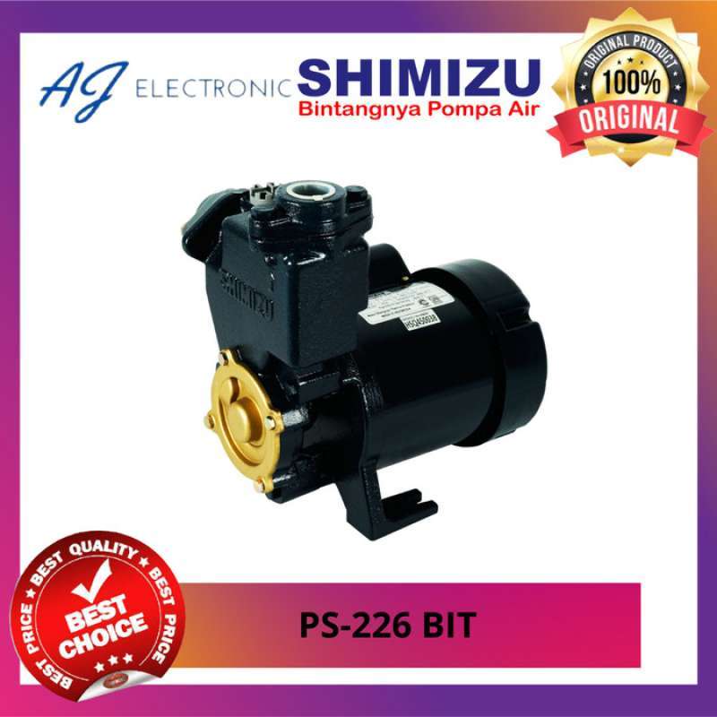Jual Pompa Air Shimizu Ps-226 Bit / Ps226bit / Ps-226 , Non Otomatis Di ...