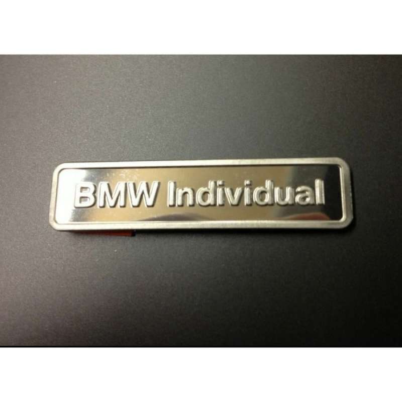 Promo New Bmw Individual Badge Logo Emblem Untuk Velg Dll Termurah ...