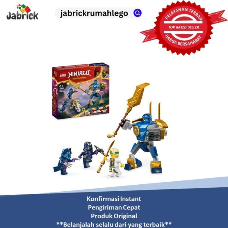 Promo Lego 71805 Ninjago Jays Mech Battle Pack, Action Figure Toy ...