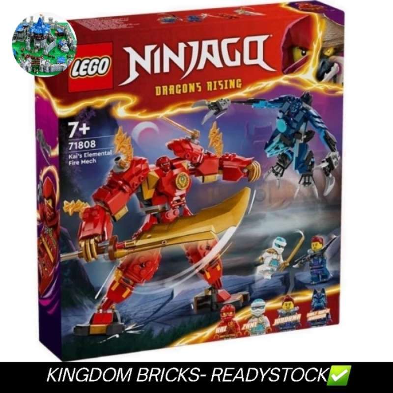 Jual Lego 71808 Ninjago Kai's Elemental Fire Mech Di Seller Tocko99 ...