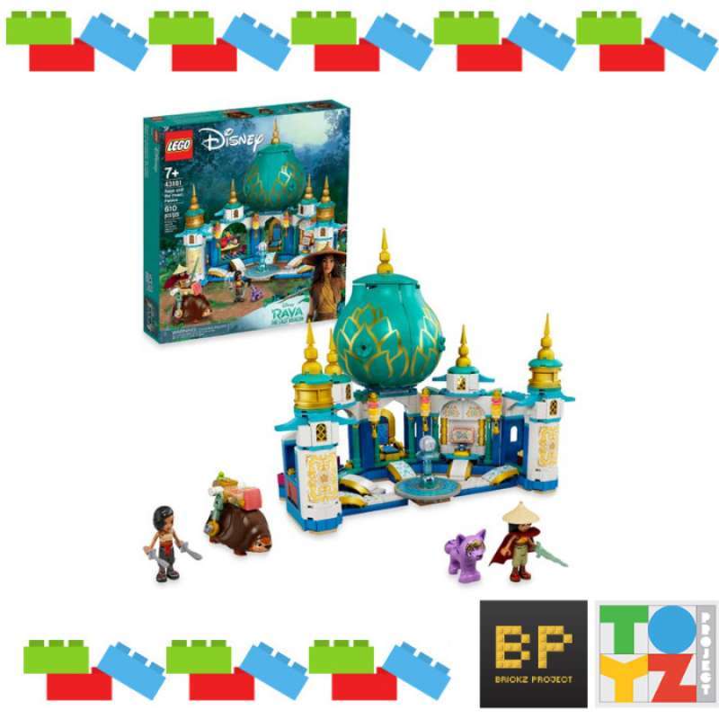 Promo Lego Disney 43181 Raya And The Heart Palace Diskon 50% Di Seller ...
