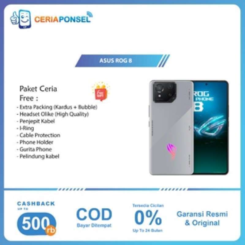 Asus Rog 3 - Harga dan Spesifikasi Terbaru Agustus 2024