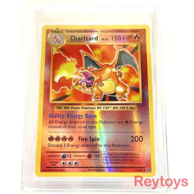 Promo Pokemon Tcg Evolution - 011 Charizard (rare Holographic) Diskon ...