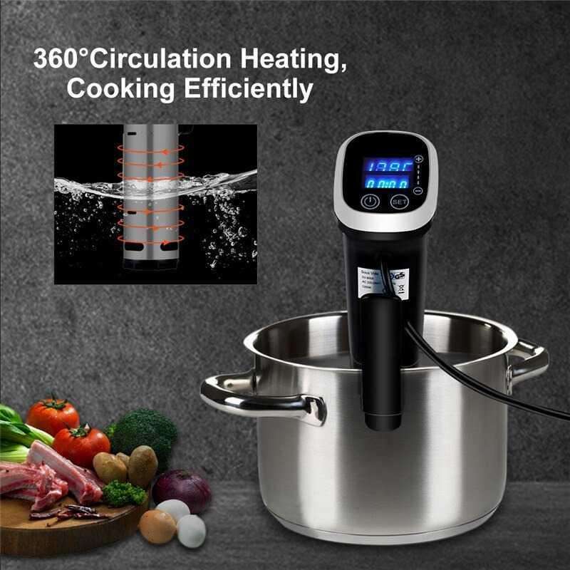 Jual Sous Vide Vacuum Heater Slow Food Cooker 1200w Sv-8008 Tatakan ...