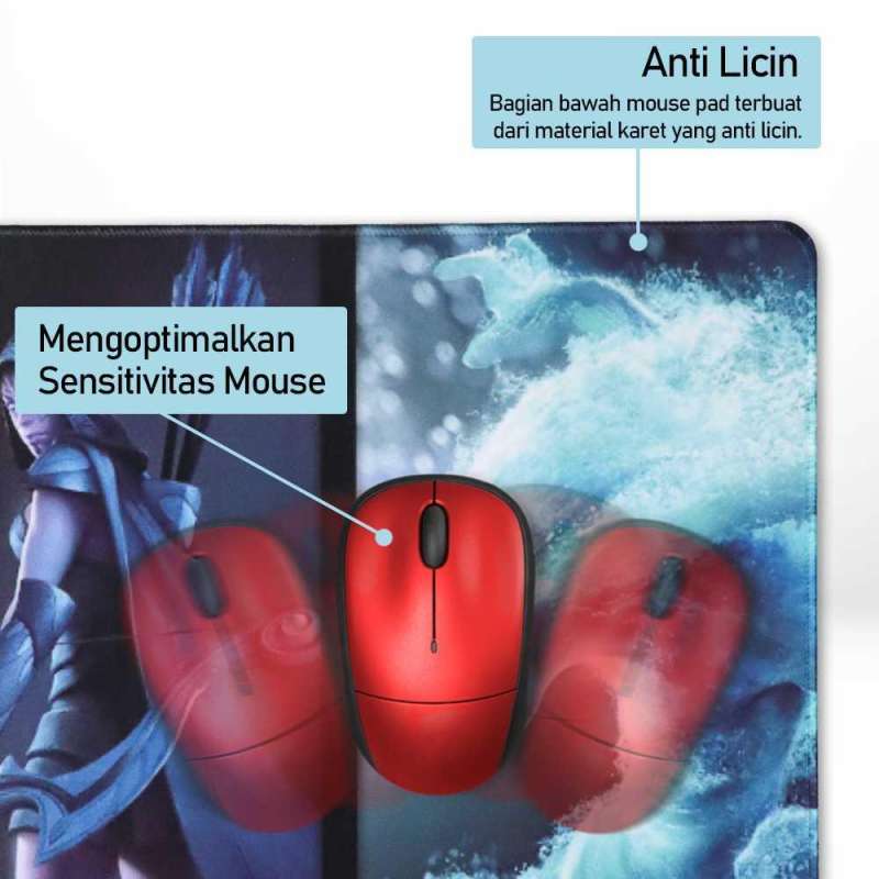 Promo Gaming Mouse Pad Xl Desk Mat Motif Dota 2 400x900x2mm Mouse ...