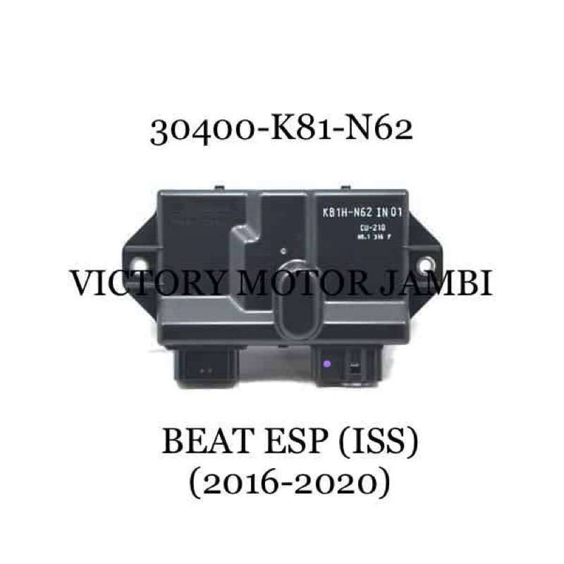 Jual Ecu Engine Control Unit Beat Esp Iss 2016-2020 30400-k81-n62 Honda ...