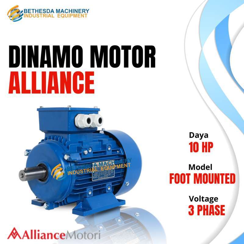 Jual Mesin Penggerak Dinamo 10 Hp 7500 Watt 3 Phase Alliance Dinamo 1000 Rpm Di Seller Bethesda ...