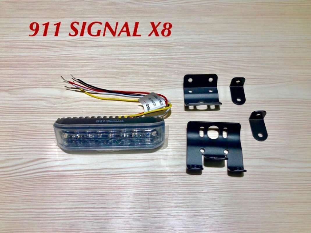 Promo 911 Signal X8/signal/x8/strobo/sirine/harley/moge/led/linz/lampu/bagus Diskon 23% Di ...