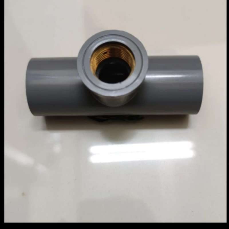 Jual Sambungan Pipa Pvc Rucika Tee Drat Dalam Tdd Kuningan 1/2 X 3/4 Inch - 1/2x3/4 Kuning Di ...