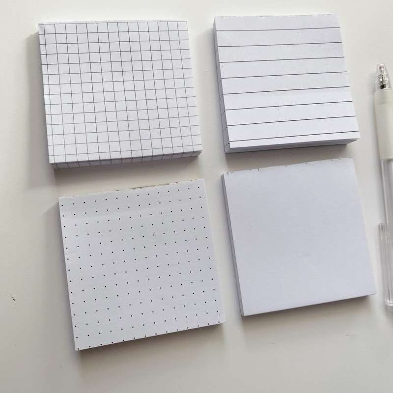 Jual Halopolaroid] Memo Sticky Notes Plain Paper Memo Sticky Notes ...