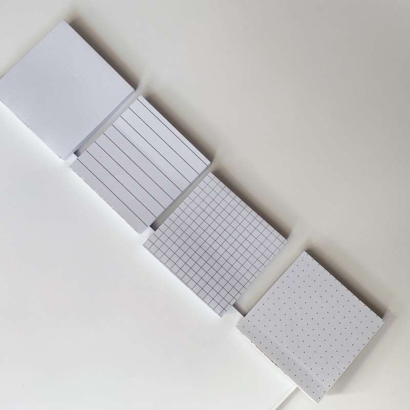 Jual Halopolaroid] Memo Sticky Notes Plain Paper Memo Sticky Notes ...