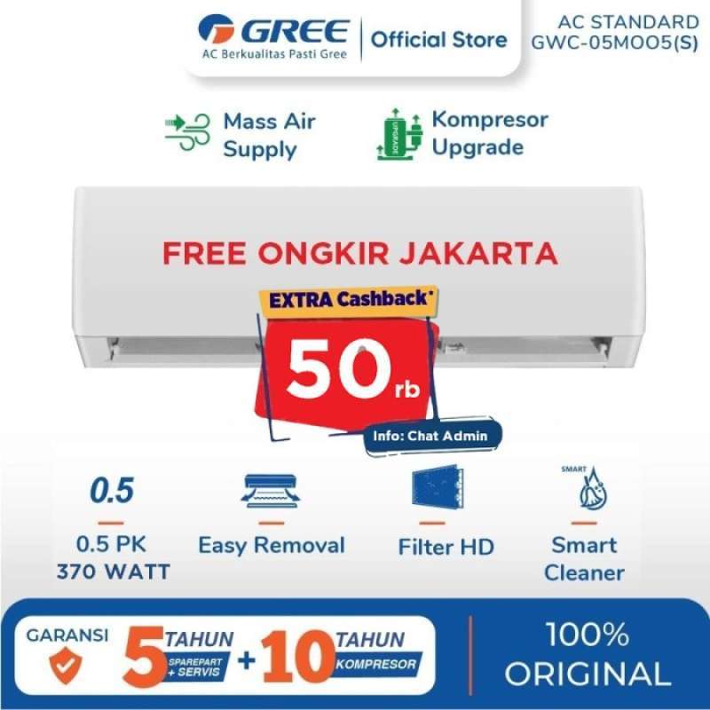 Promo Ac Gree 1/2pk Gwc-05moo5s - Standard Ac 0.5 Pk R32 - Gwc05moo5s ... Promo Ac Gree 1/2pk Gwc-05moo5s - Standard Ac 0.5 Pk R32 - Gwc05moo5s ...