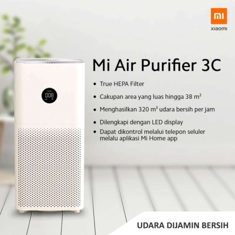 Promo Mi Air Purifier 3c / 4 Pro Filter Pembersih Polusi Udara Kamar - 4pro Global Ver Diskon 4% ...