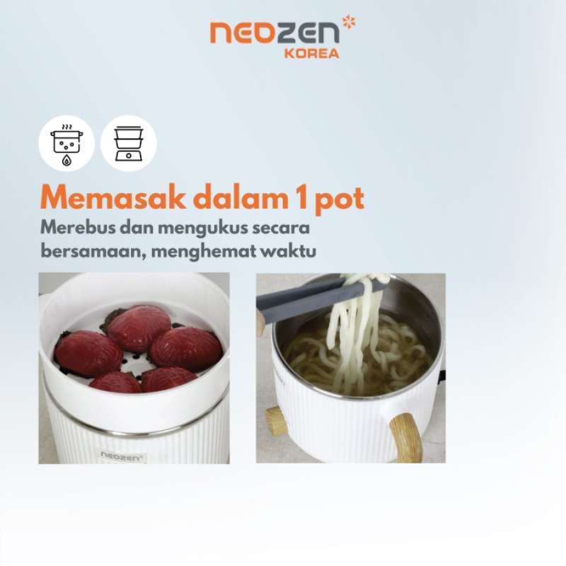 Promo Neozen Electric Multipot Dengan Steamer - Panci Listrik Serbaguna ...