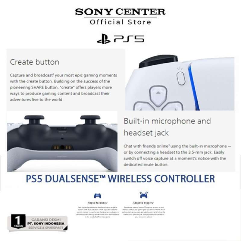 Jual Dualsense™ Wireless Controller Ps5 / Stik Wireless Ps5 / Stick Ps5 - Cosmic Red Di Seller ...