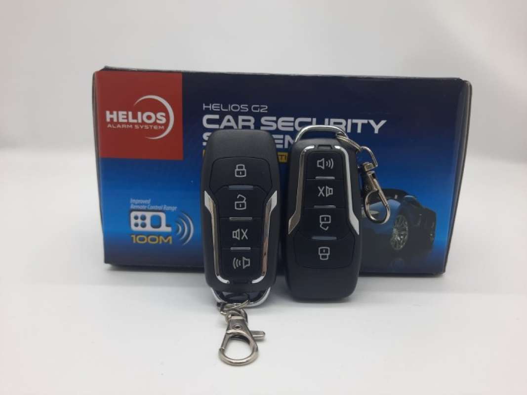 Jual Alarm Mobil Universal Helios G2 Car Alarm System - 687 Di Seller ...