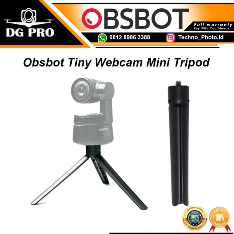 Jual Obsbot Tiny Webcam Mini Tripod Original Web Cam Di Seller Dg Pro Official Store - Mangga ...