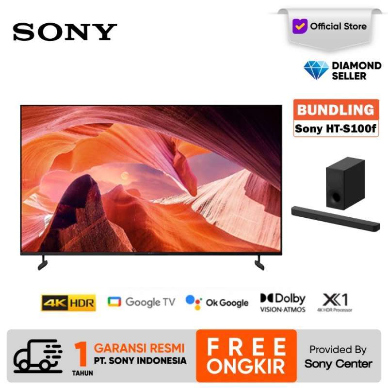 Jual Sony Bravia X80l 65'' Inch / 65x80l 4k Ultra Hd High Dynamic Range - With S400 Di Seller ...