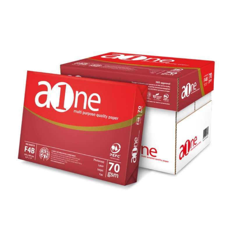 Jual Aone Kertas Hvs 70 Gsm F4 1 Boks = 5 Rim Di Seller Sidu Official ...