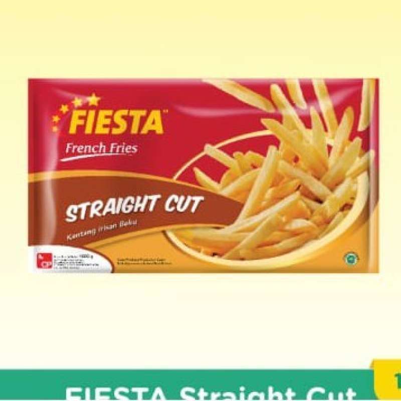 Jual Fiesta French Fries Straight Cut 1 Kg/ Kentang Goreng Di Seller ...