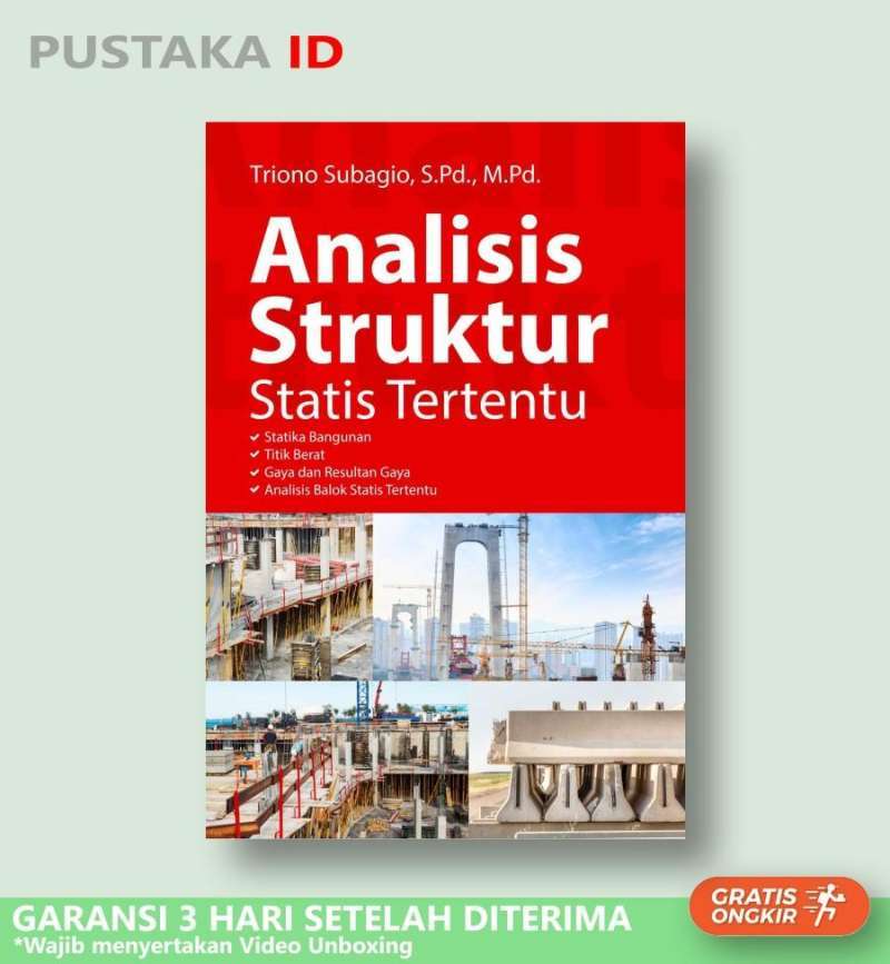 Jual Buku Analisis Struktur Statis Tertentu Di Seller Buku Id Karang Tengah Kab Tangerang 