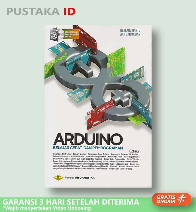 Jual Buku Arduino Belajar Cepat Dan Pemrograman Edisi 2 Di Seller Buku Id - Karang Tengah, Kab ...