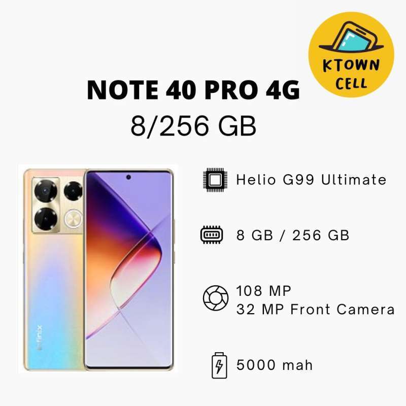 Jual Infinix Note 40 Pro 4g 8/256 Gb - Promo Di Seller Ktown Cell - Semolowaru, Kota Surabaya ...