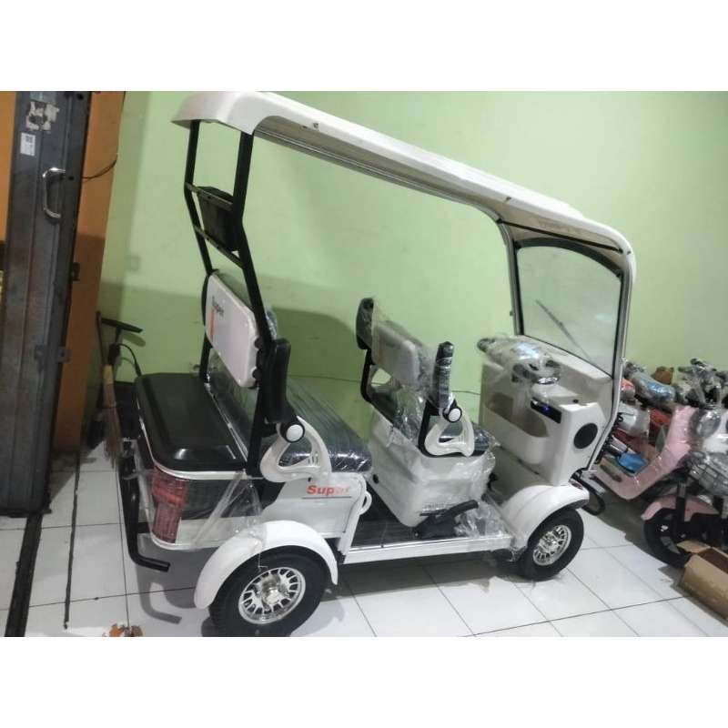 Jual (belum Ongkir) Motor Listrik Uwinfly Kt3 (molis Roda 4 Kanopi ...