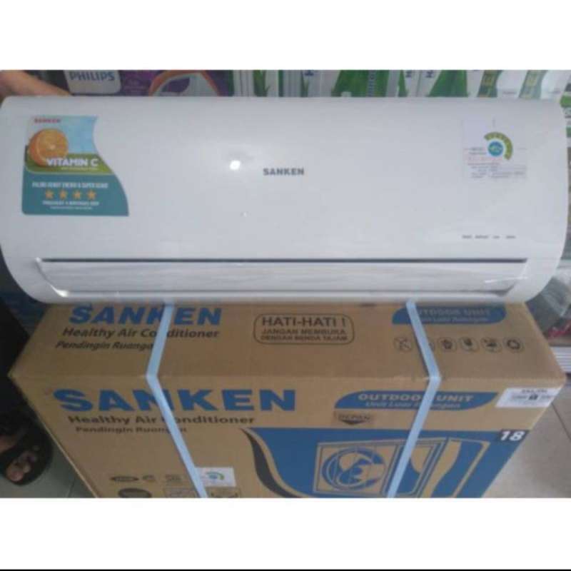 Jual Sanken Esc-05 Air Conditioner With Vitamin C&germicidal Filter 1/2 ...