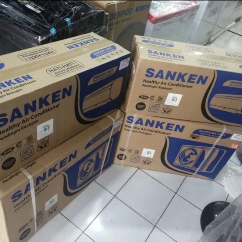 Jual Sanken Esc-05 Air Conditioner With Vitamin C&germicidal Filter 1/2 ...