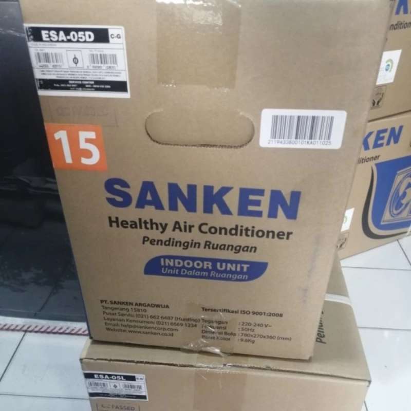 Jual Sanken Esc-05 Air Conditioner With Vitamin C&germicidal Filter 1/2 ...
