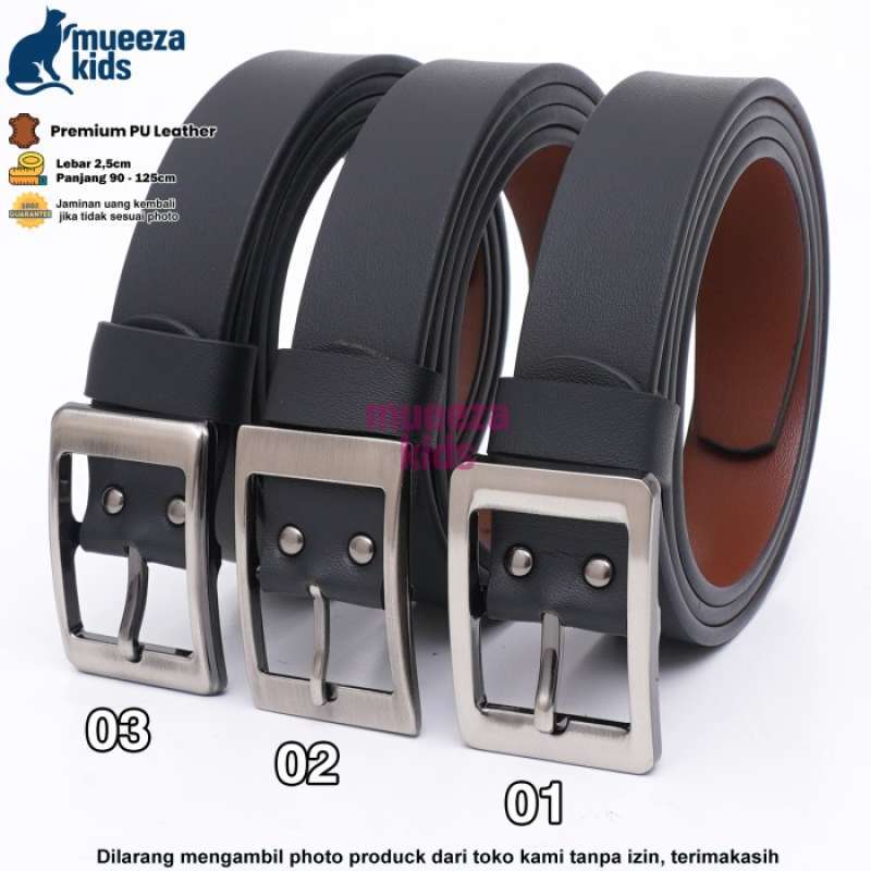Promo Mueeza Kids Ikat Pinggang Anak-anak Sabuk Kulit Anak Mkksuj L 3cm ...