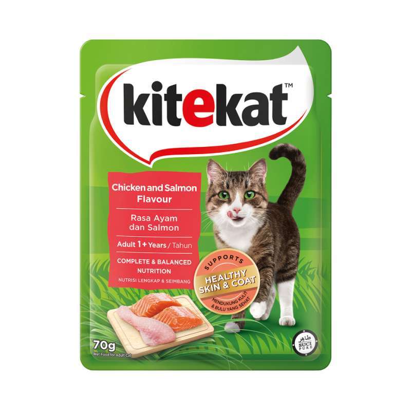 Jual Kitekat Pouch 70 Gr Junior Adult (makanan Basah) Di Seller Patzy ...