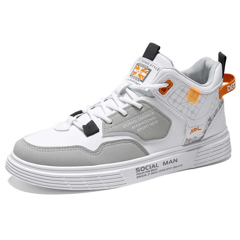 Promo Sepatu Sneakers Pria Original Sepatu Olahraga Lari Cowok Warna Putih Sepatu Jalan Casual ...