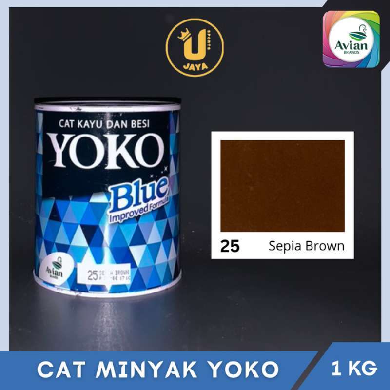 Promo Yoko Cat Minyak Kayu Dan Besi 1 Kg Avian Brand Blue Improved ...