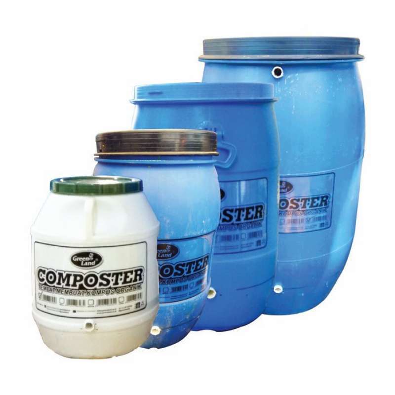 Promo Tong Composter-medium 50liter (d34cmxt53cm) - Gland+activator ...