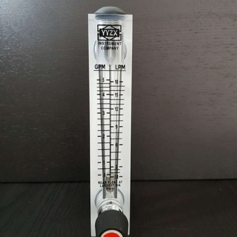 Promo Flow Meter Ro 5gpm/18lpm / Alat Ukur Arus Air Dan Angin Regulator ...