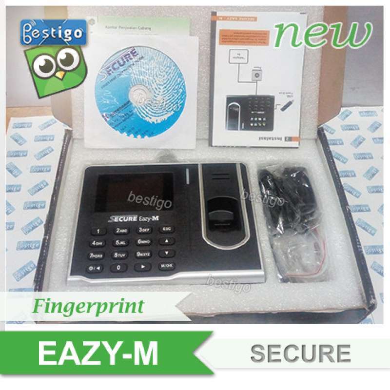 Promo Fingerprint Mesin Absensi Sidik Jari Secure Eazy-m Diskon 14% Di ...