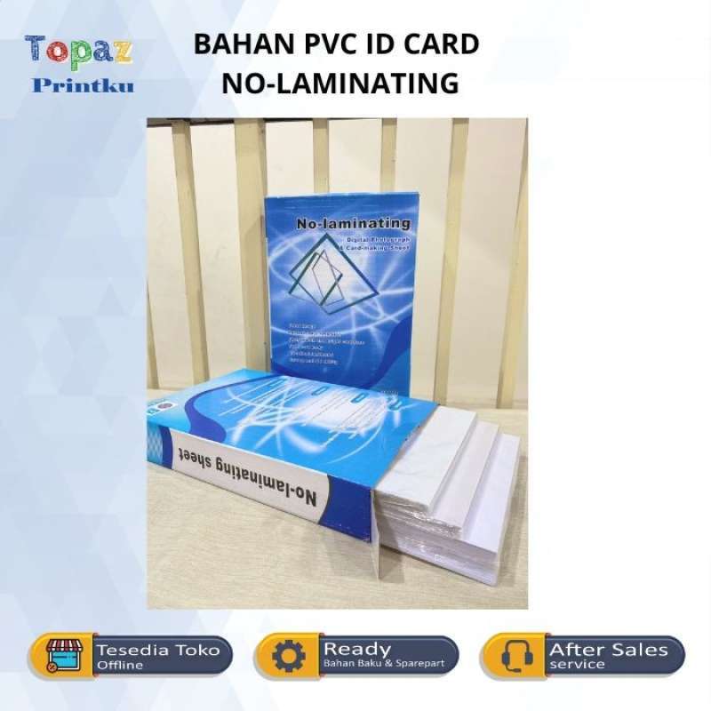 Promo Bahan Baku Pvc Id Card Diskon 25% Di Seller Gansirsa - Cengkareng ...