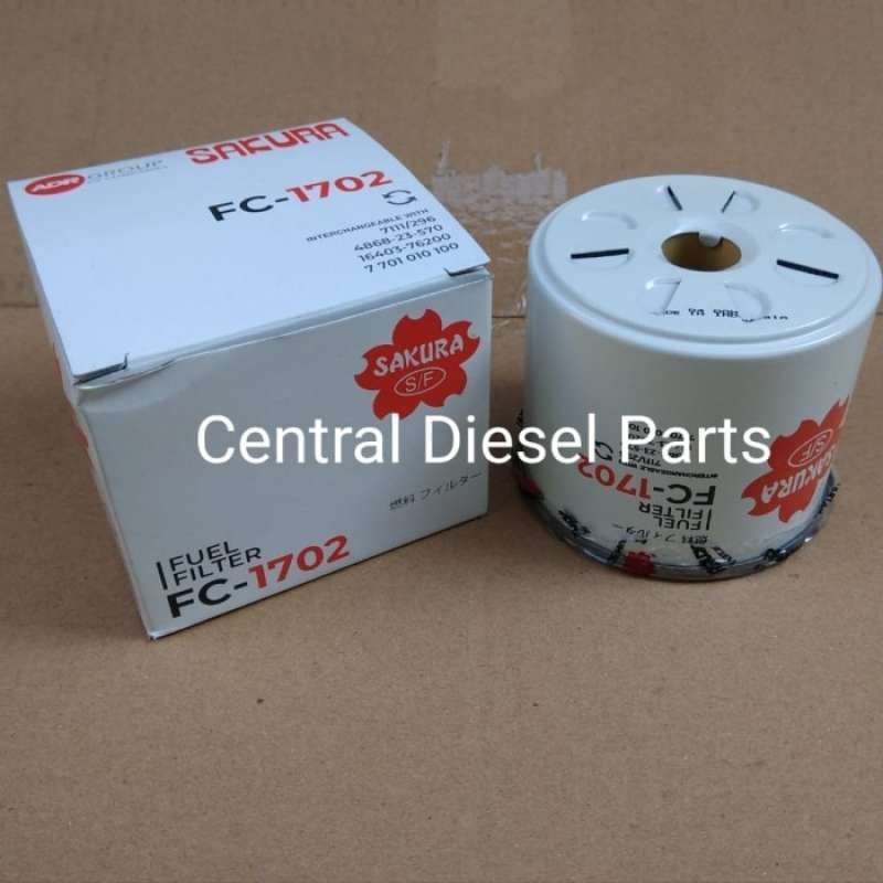Promo Filter Solar / Fuel Filter Linde Manitou Fc-1702 Fc1702 Sakura ...