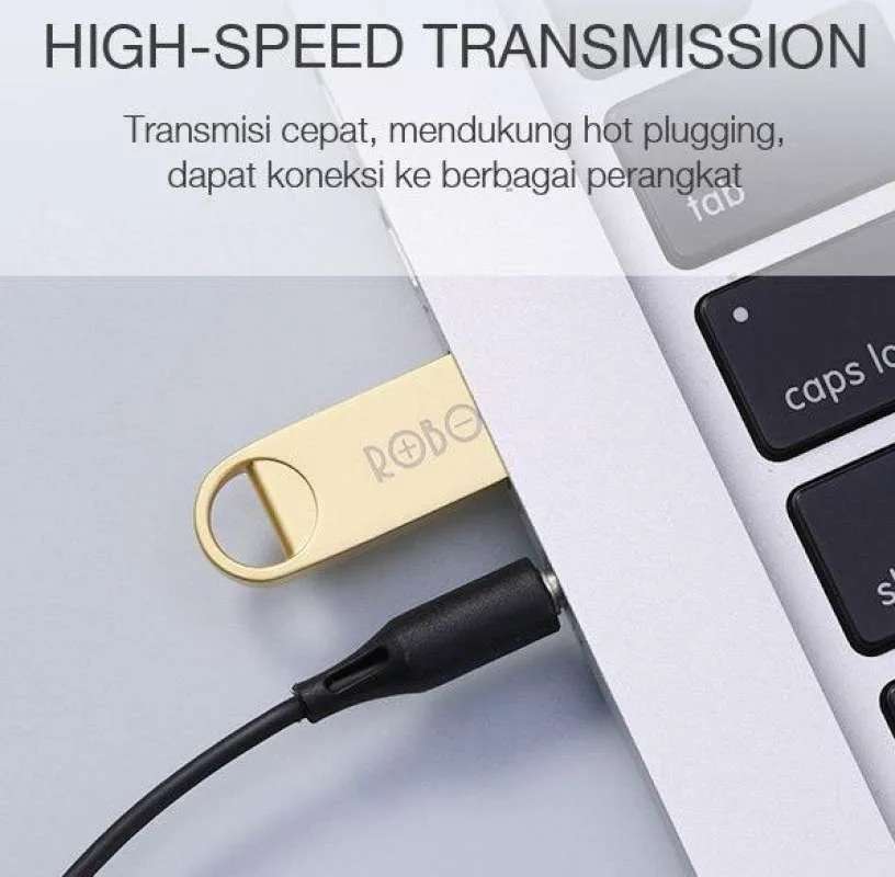 Promo Robot Flashdisk High Speed Body Metal Robot Rf332 32gb Diskon 56% ...