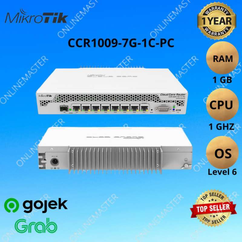 Promo Routerboard Ccr1009-7g-1c-pc Cloud Core Router Diskon 23% Di ...