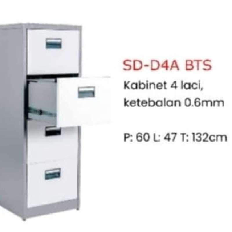 Jual Loker Besi Importa 4 Susun/laci Kantor Filling Kabinet Laci Besi ...