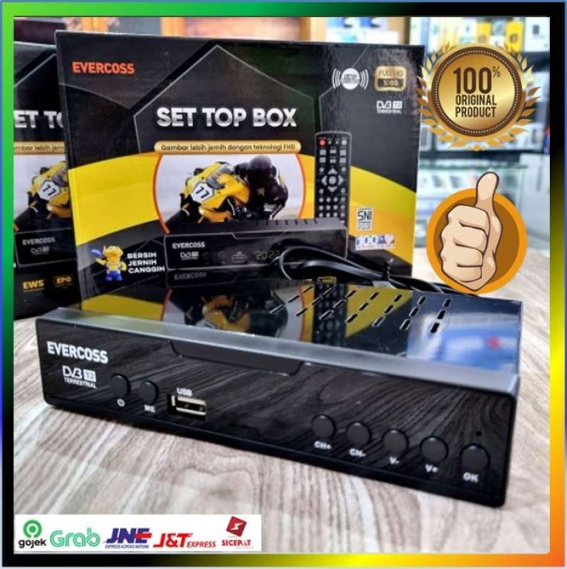 Promo Stb Matrix Silver Tv Digital Set Top Box Matrik Apel Dvb T2 Hd ...