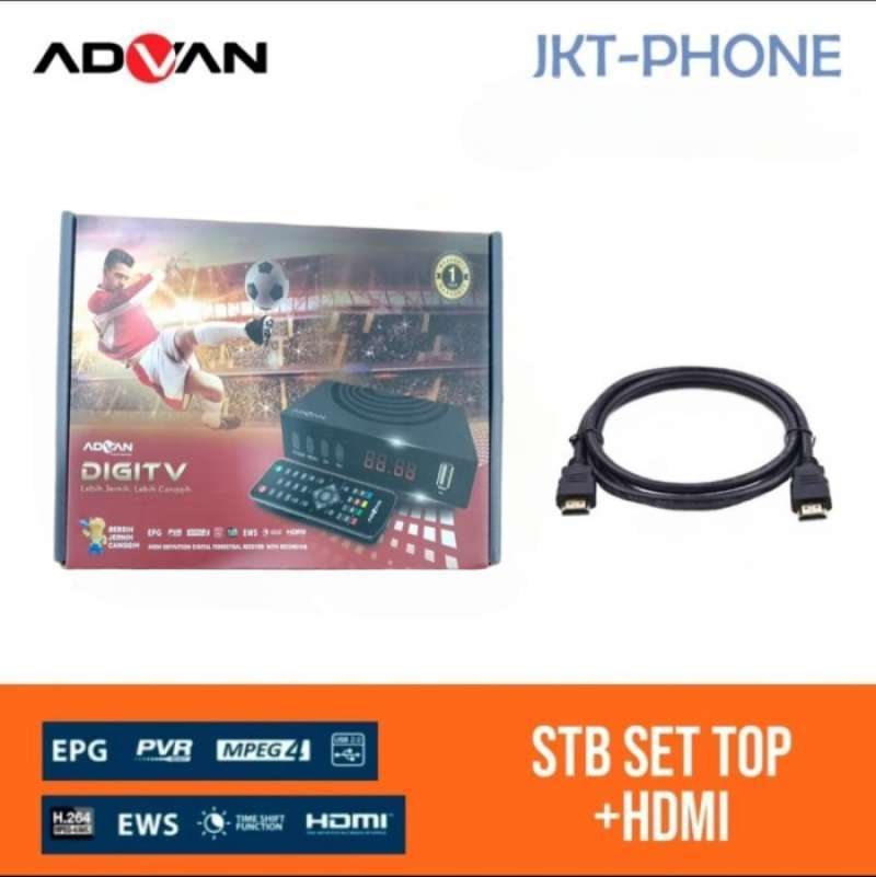 Promo Advan Digibox Stb Set Top Box Tv Digital St01 Resmi Advan ...