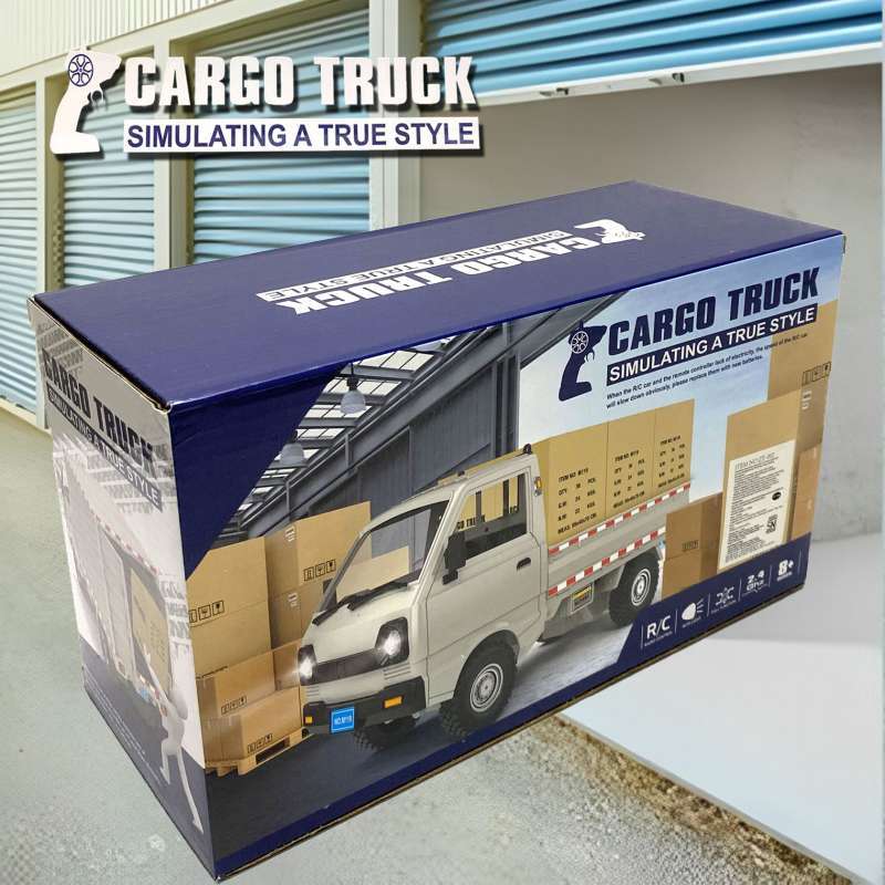 Jual Mainan Rc Mobil Remote Control Pick Up Cargotruck Box Carry 1:16 ...