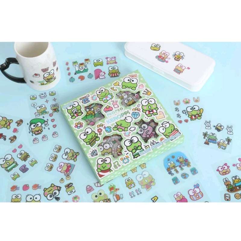 Promo Sticker Nono Lucu Karakter Kartun Pororo Keropi Pokemon Super ...